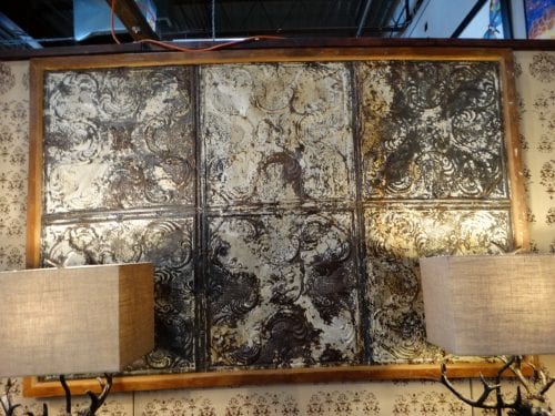 Wall Art Metal Embossed Tiles Framed - Rare Finds Warehouse