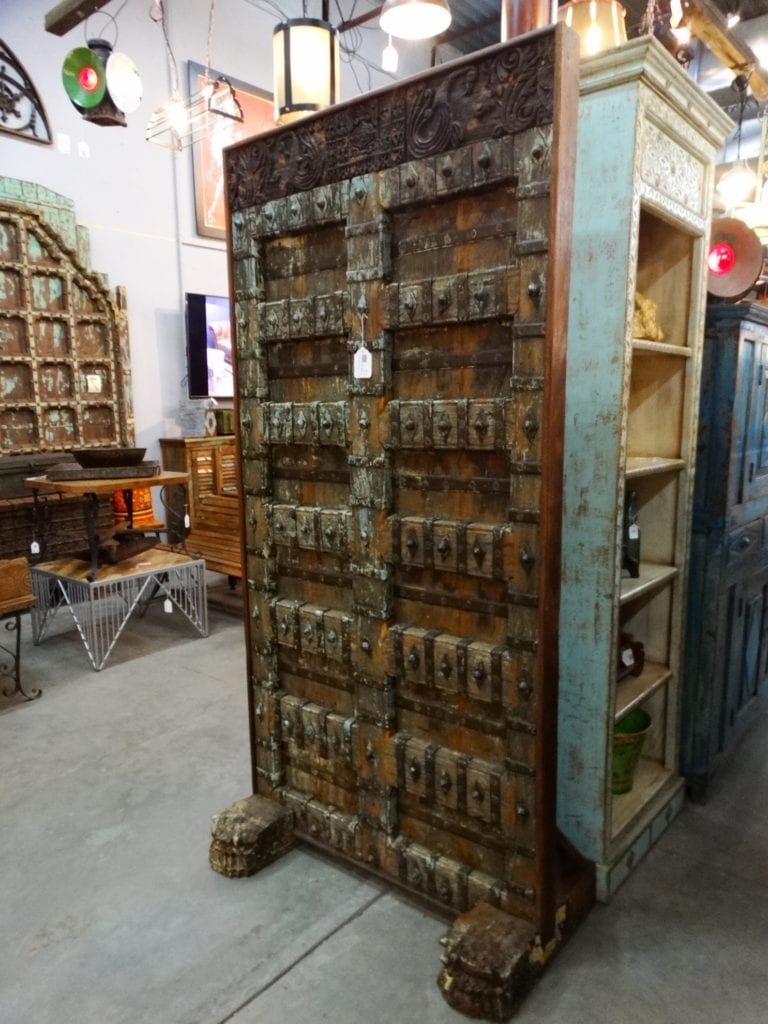Doors Architectural Salvage Doors on a Stand - Rare Finds Warehouse