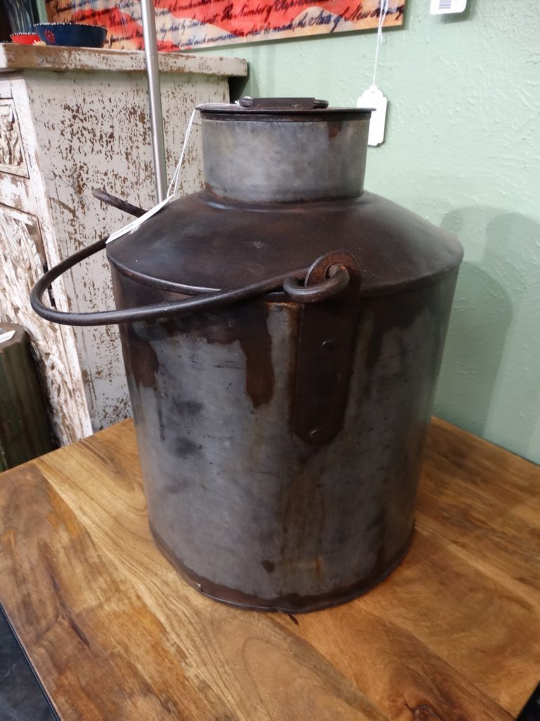 Container Heavy Iron Milk Can - Rare Finds Warehouse