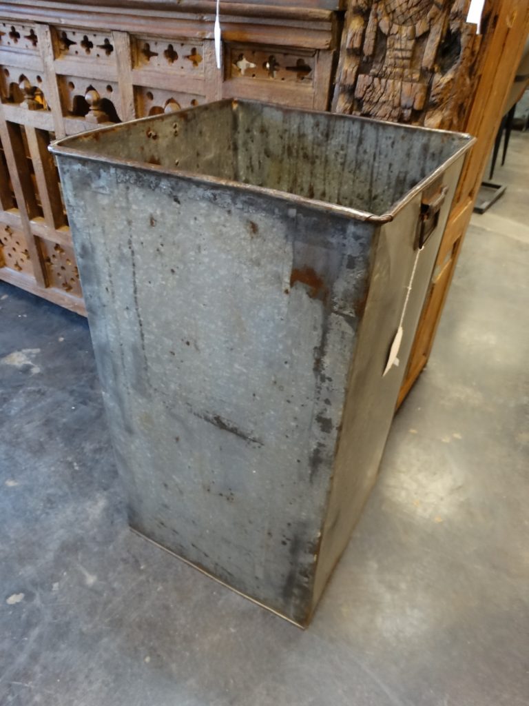 All Metal Square Tall Bucket - Rare Finds Warehouse