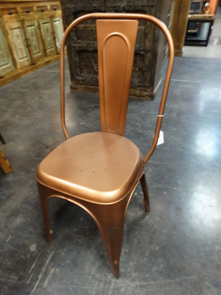 Tolix Metal Chair Copper - Rare Finds Warehouse